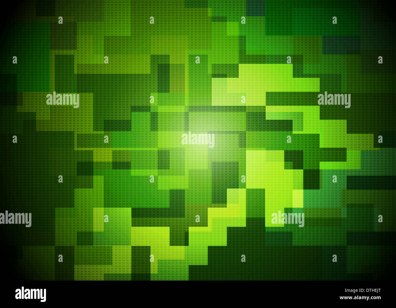 Abstract hi-tech green vector background Stock Photo - Alamy