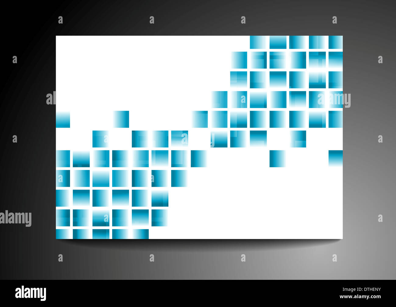 Bright blue squares vector illustration Stock Photo - Alamy
