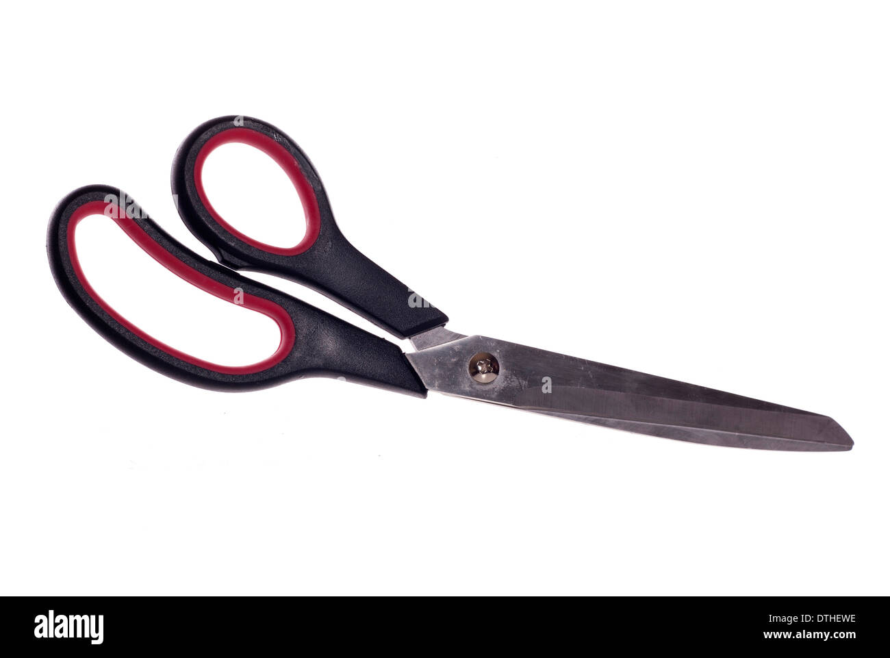 Closed scissors isolated on a white background Stock Photo - Alamy