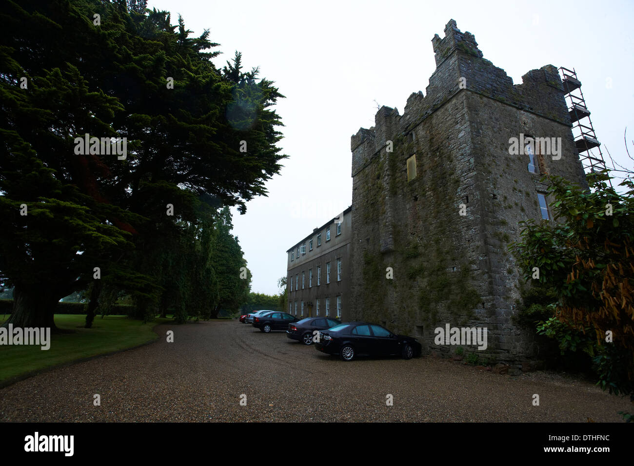 Killiane Castle B&B Stock Photo - Alamy