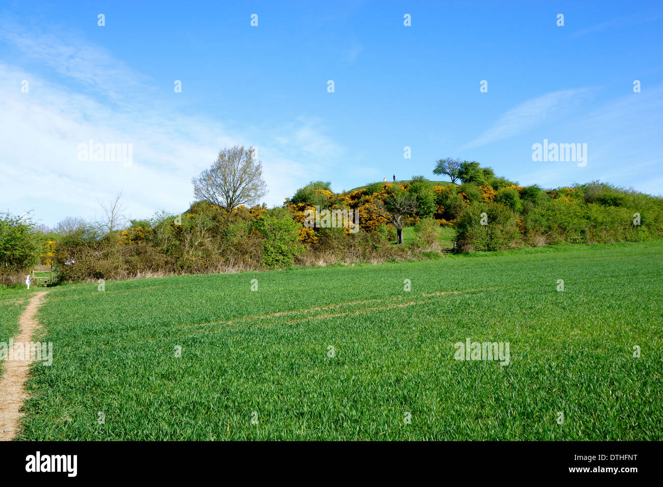 Brailes castle hill hi-res stock photography and images - Alamy