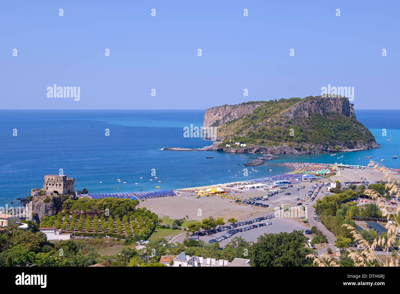 Praia a Mare overview Stock Photo - Alamy