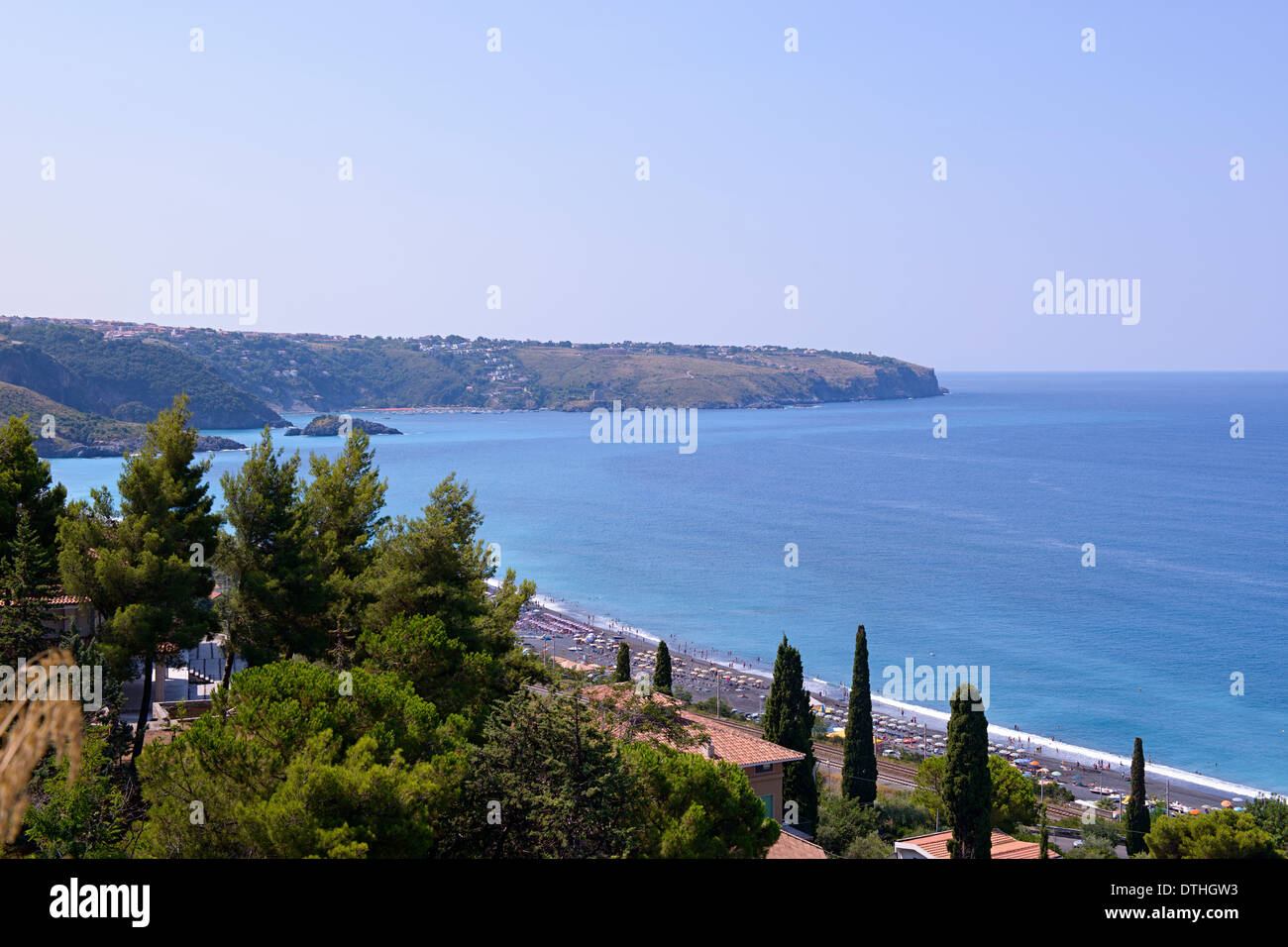 Praia a Mare overview Stock Photo - Alamy