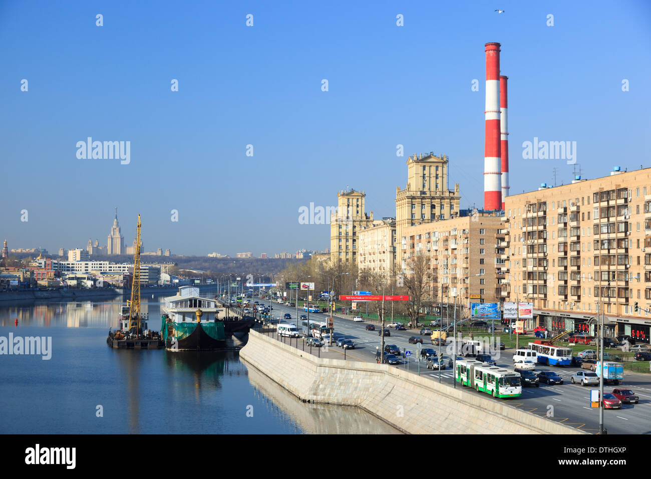 Moskva reka hi-res stock photography and images - Alamy