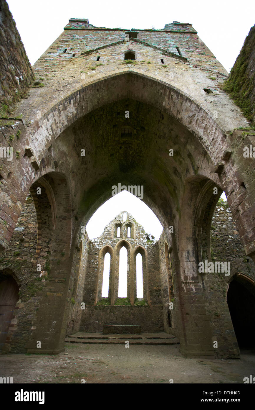 13th century dunbrody abbey hi-res stock photography and images - Alamy