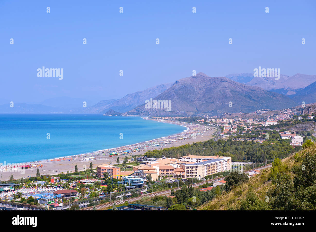 Praia a Mare overview Stock Photo - Alamy