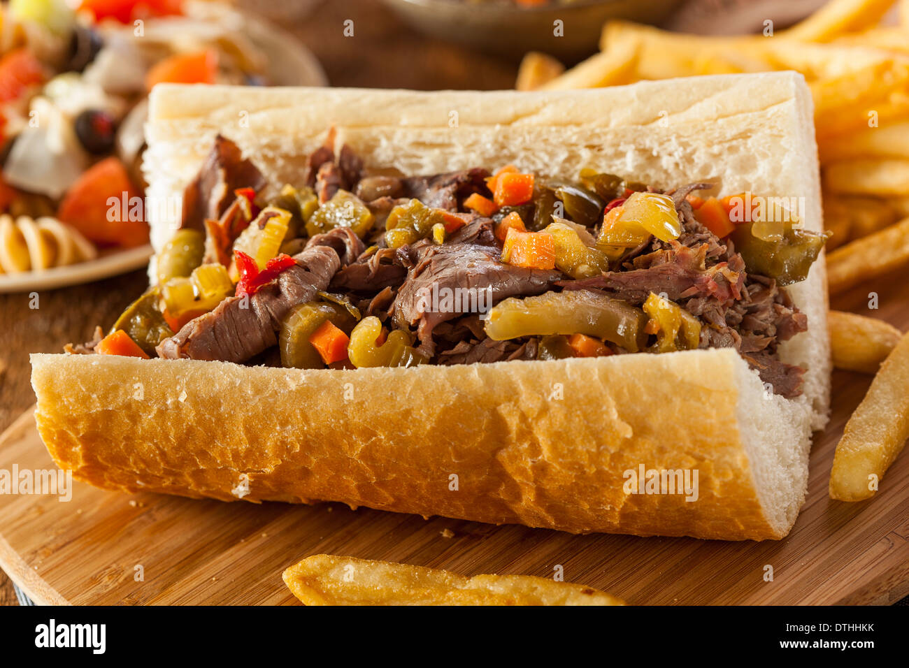 Hearty italian meal hi-res stock photography and images - Alamy