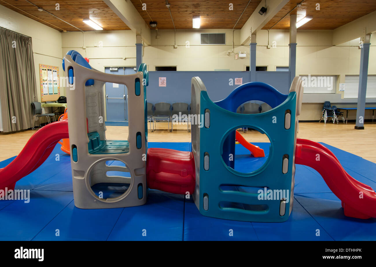 Empty daycare interior children hi-res stock photography and images - Alamy