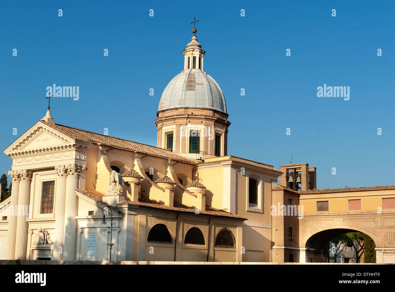 Church of Saint Roch 'all'Augusteo' Stock Photo - Alamy