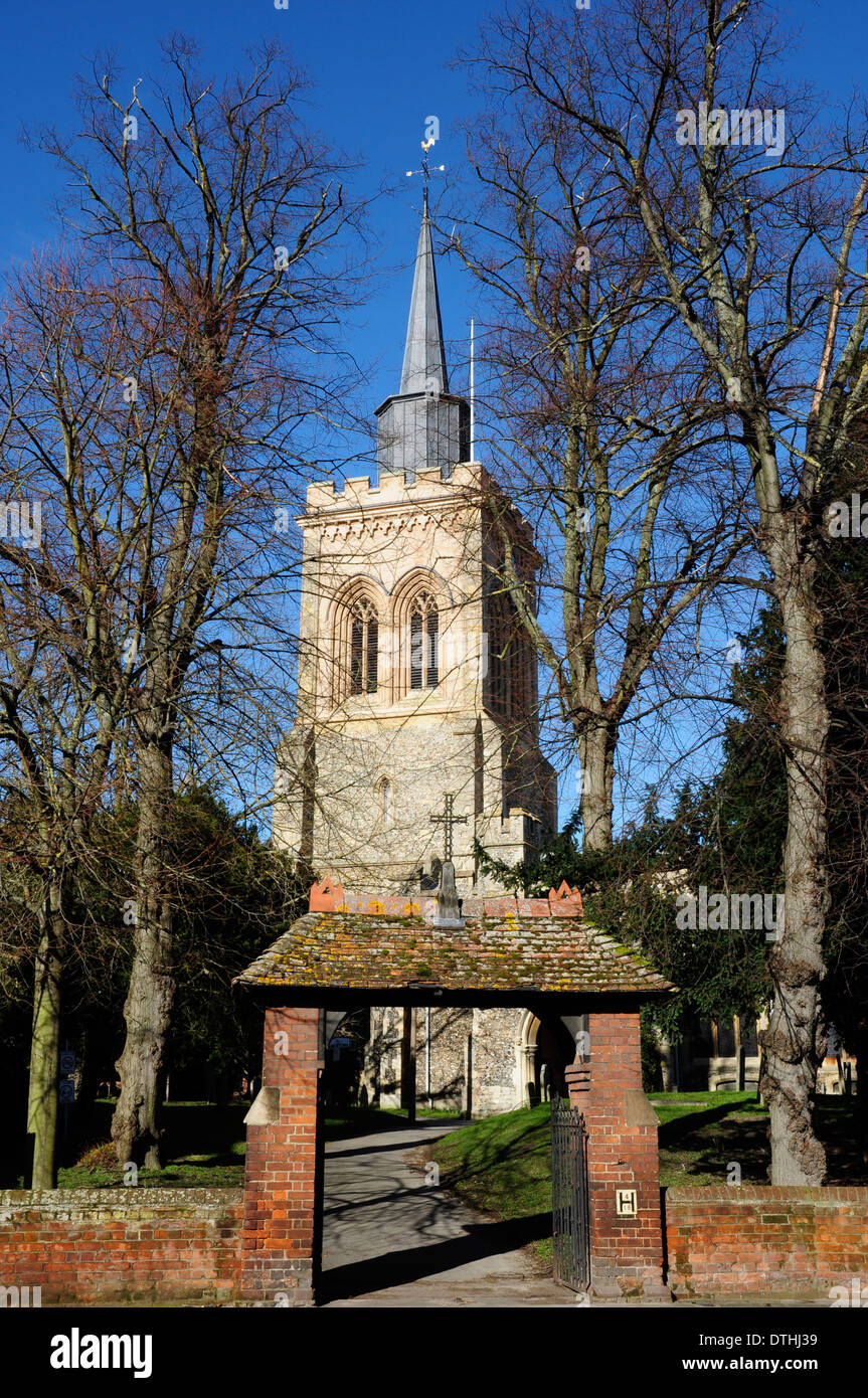 The Parish Church of St Mary the Virgin, Baldock, Hertfordshire ...