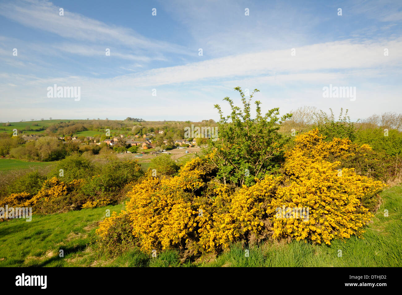 Brailes castle hill hi-res stock photography and images - Alamy