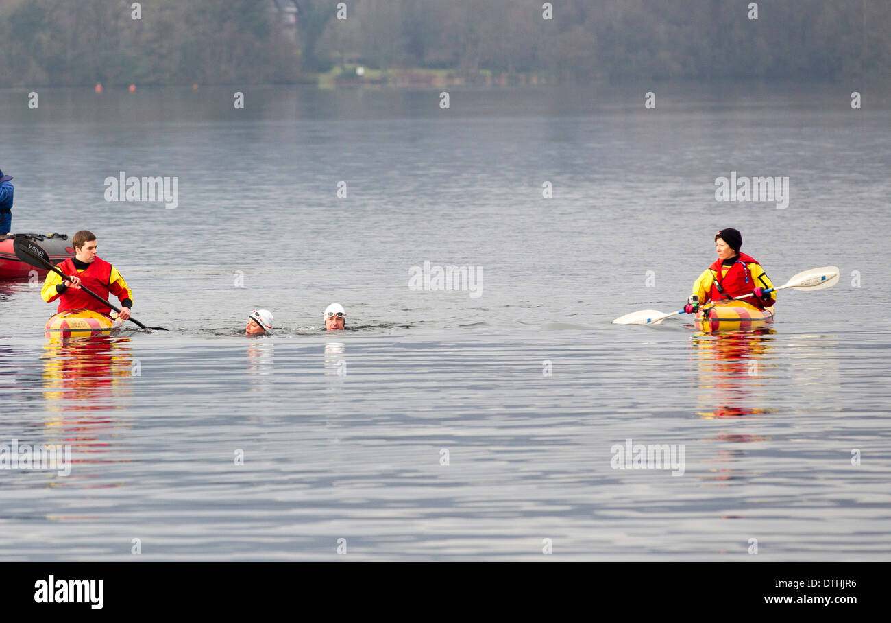 Davina McCall Sport Relief challenge Beyond Breaking Point swimming ...
