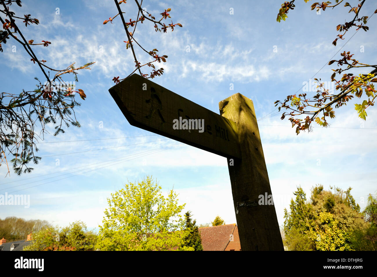 Brailes castle hill hi-res stock photography and images - Alamy