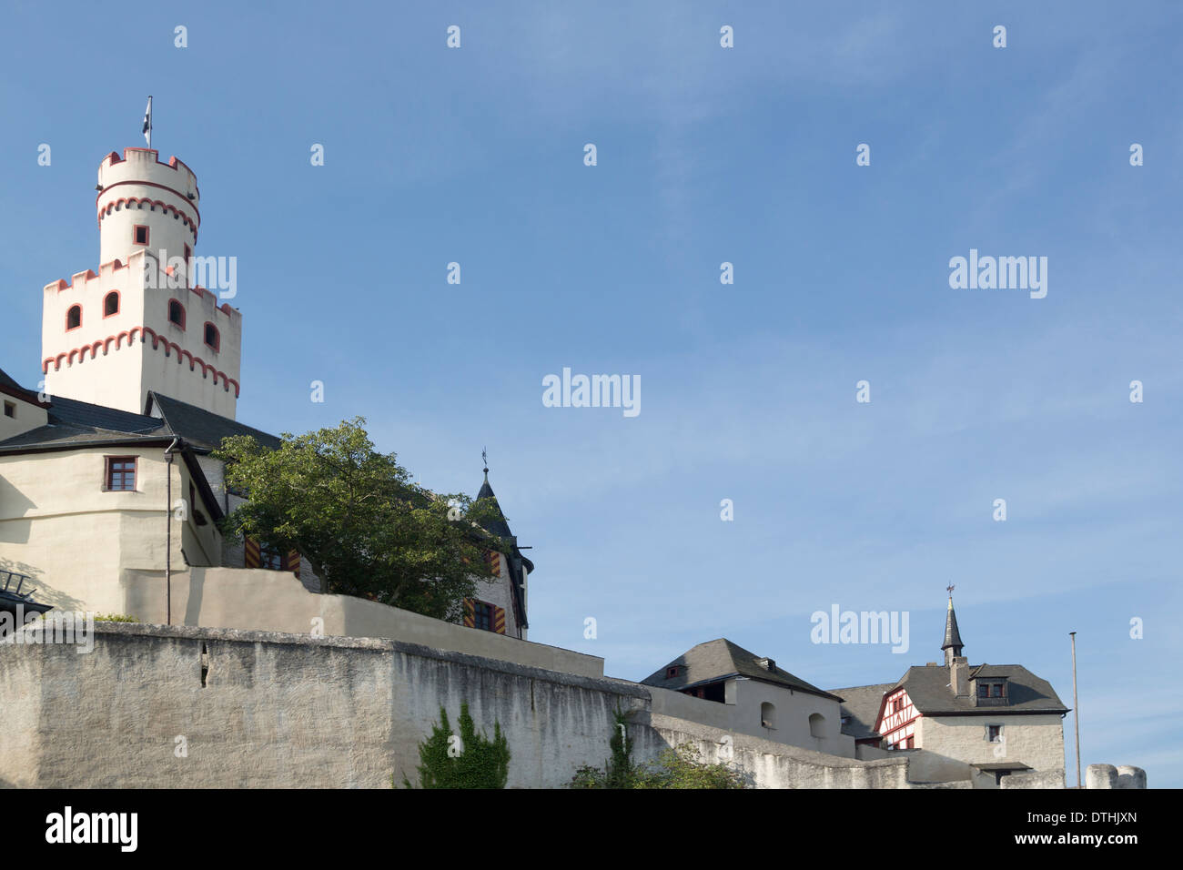 Marksburg Castle Rhineland Germany Stock Photo - Alamy