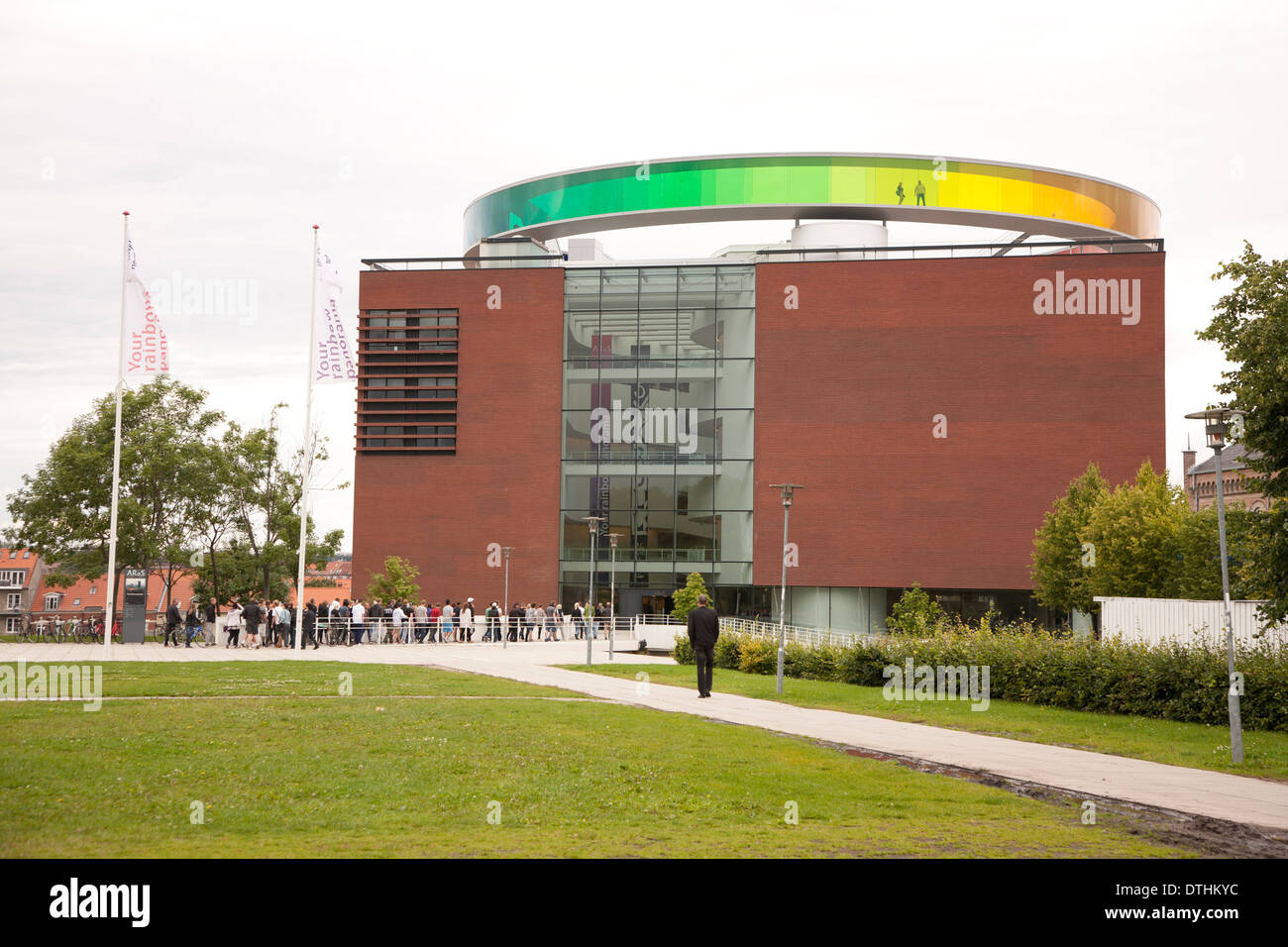 ARoS Art Museum in Aarhus, Denmark Stock Photo - Alamy