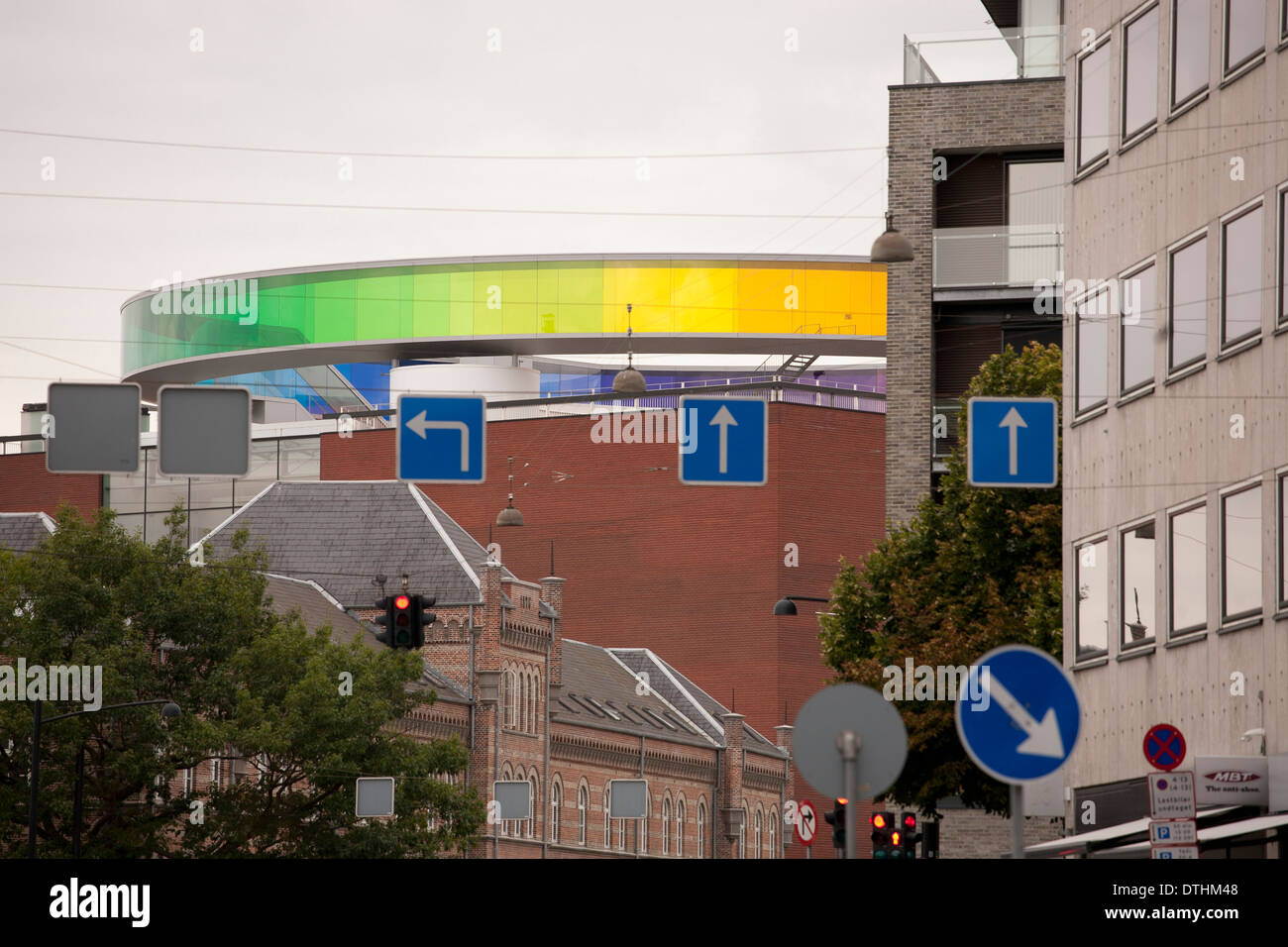 ARoS Art Museum in Aarhus, Denmark Stock Photo - Alamy