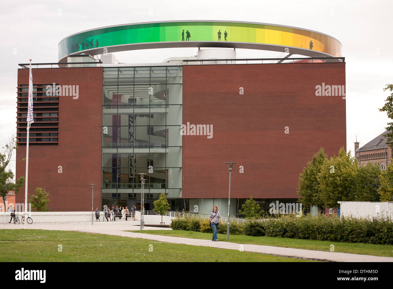 ARoS Art Museum in Aarhus, Denmark Stock Photo - Alamy