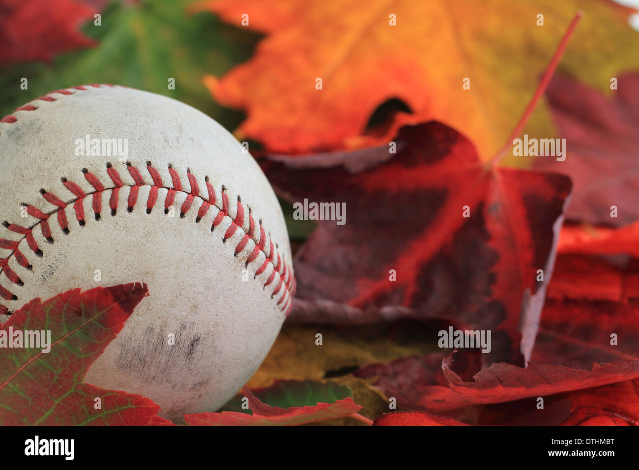 Softball stitching hi-res stock photography and images - Alamy