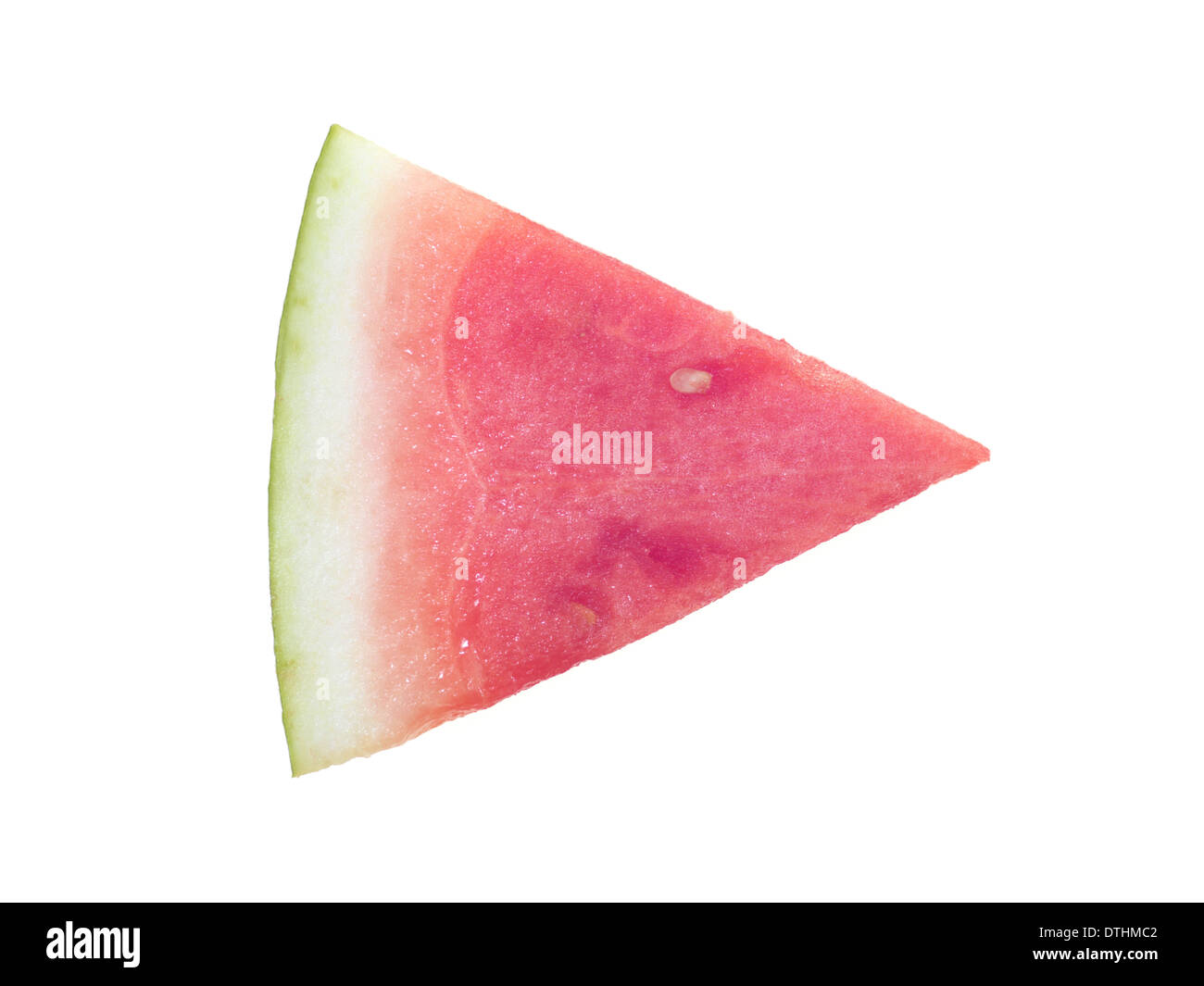 Watermelon slices isolated against a white background Stock Photo - Alamy