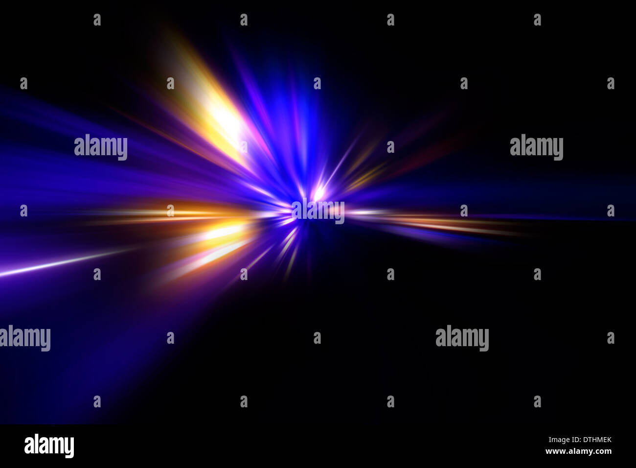 flash acceleration speed motion on night road Stock Photo - Alamy