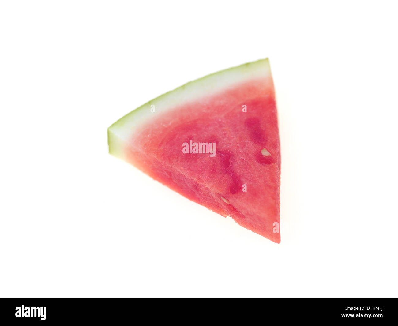 Watermelon slices isolated against a white background Stock Photo - Alamy