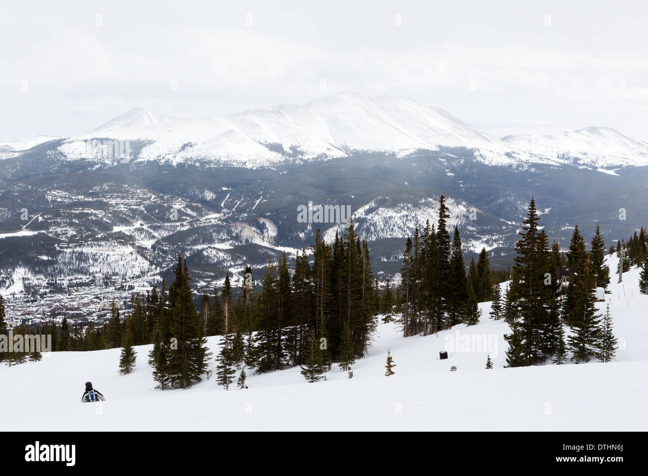 Breckenridge ski resort in the winter Stock Photo - Alamy