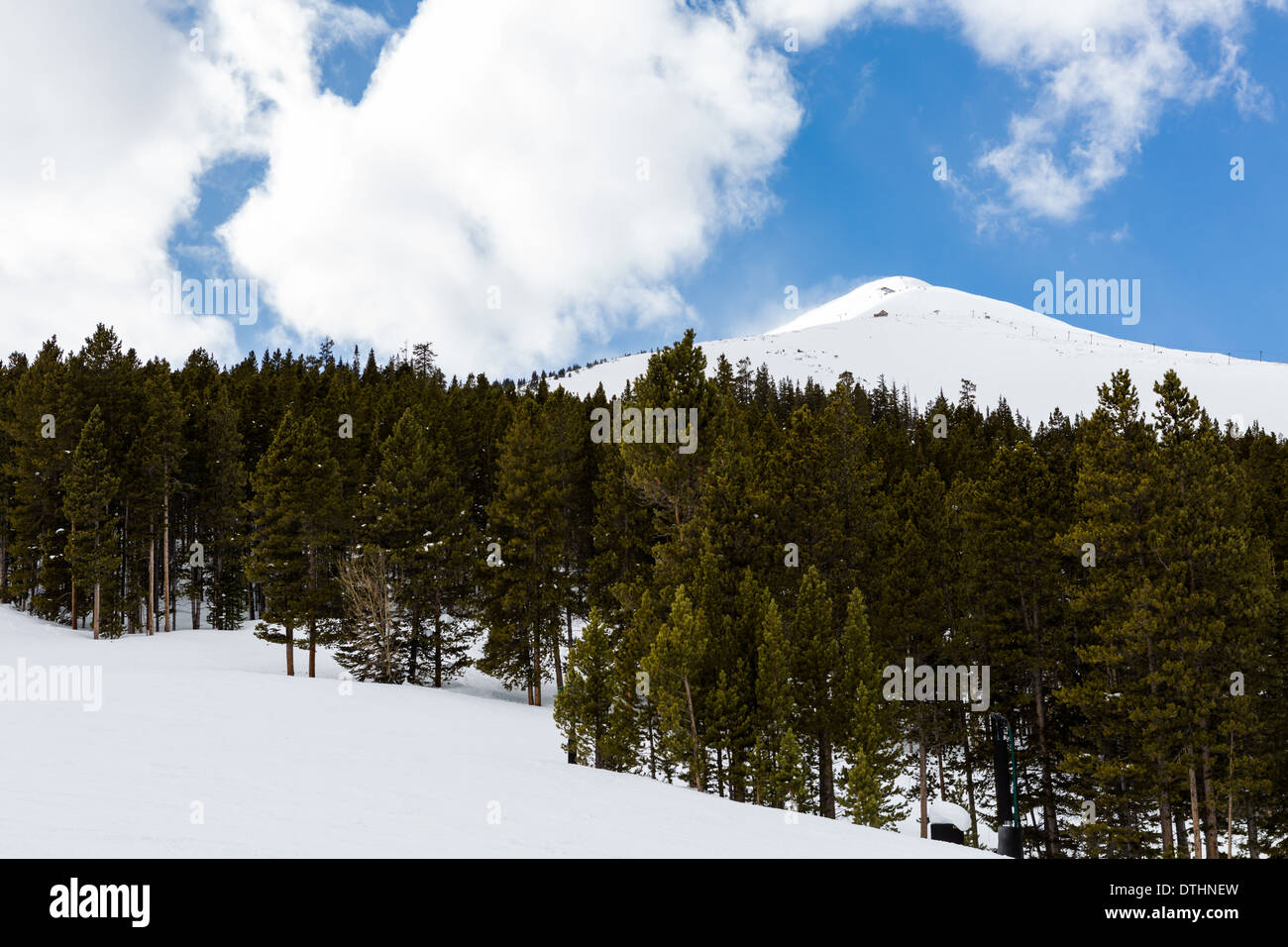 Breckenridge ski resort in the winter Stock Photo - Alamy