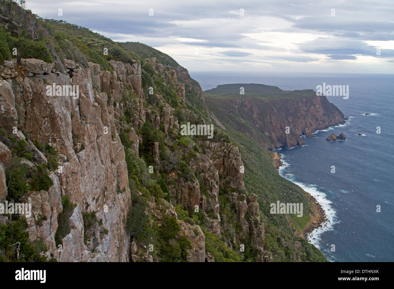 Cape Raoul on the Tasman Peninsula Stock Photo - Alamy