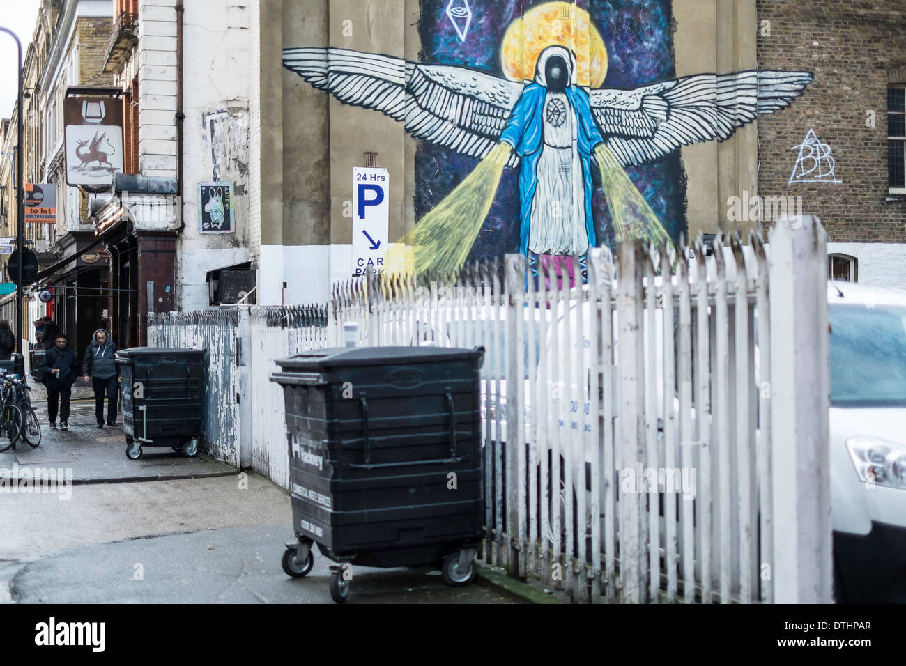 Graffiti on the wall, London, United Kingdom Stock Photo - Alamy