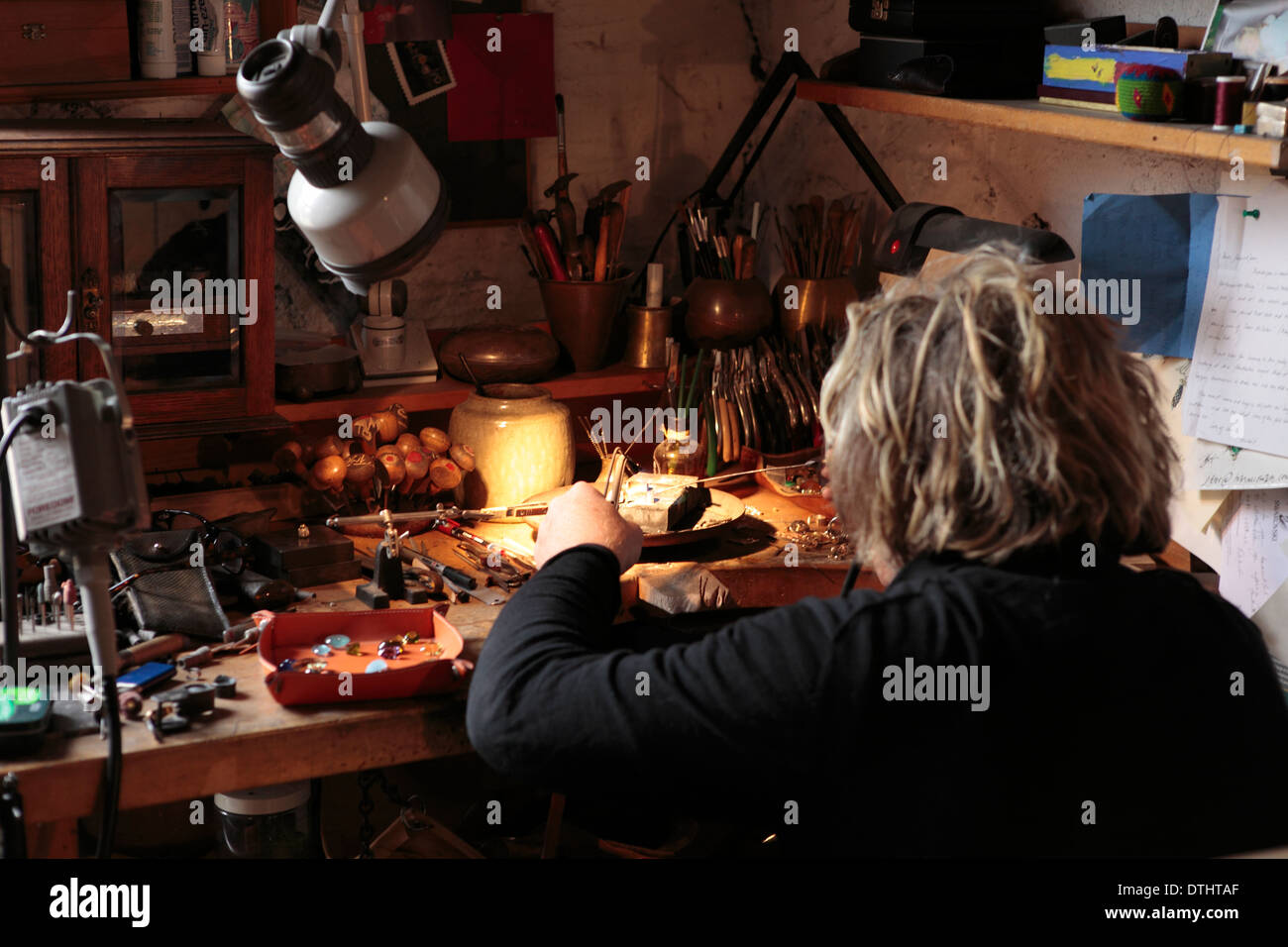 Jeweler tools hi-res stock photography and images - Alamy