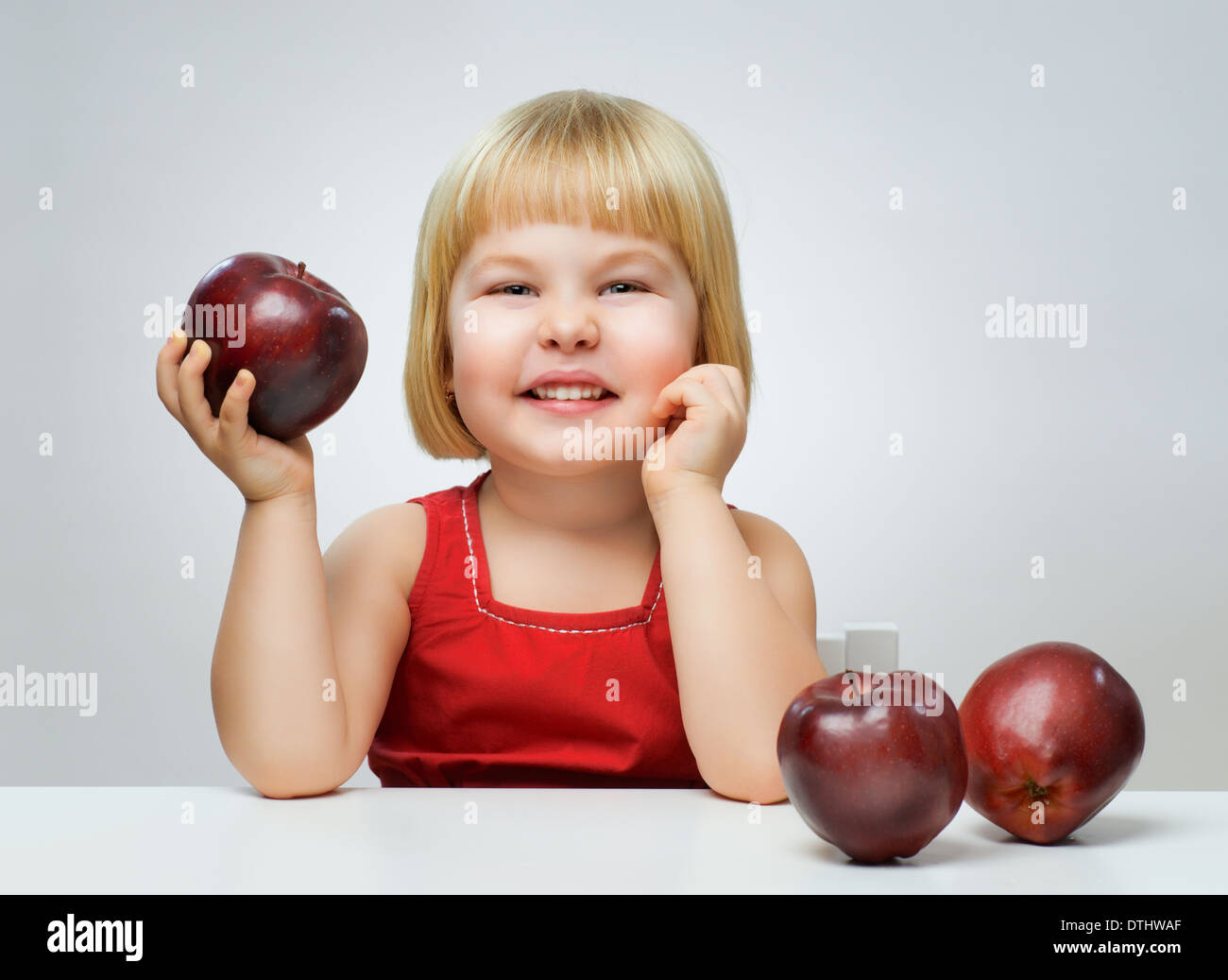 a beautiful child enjoying life Stock Photo - Alamy