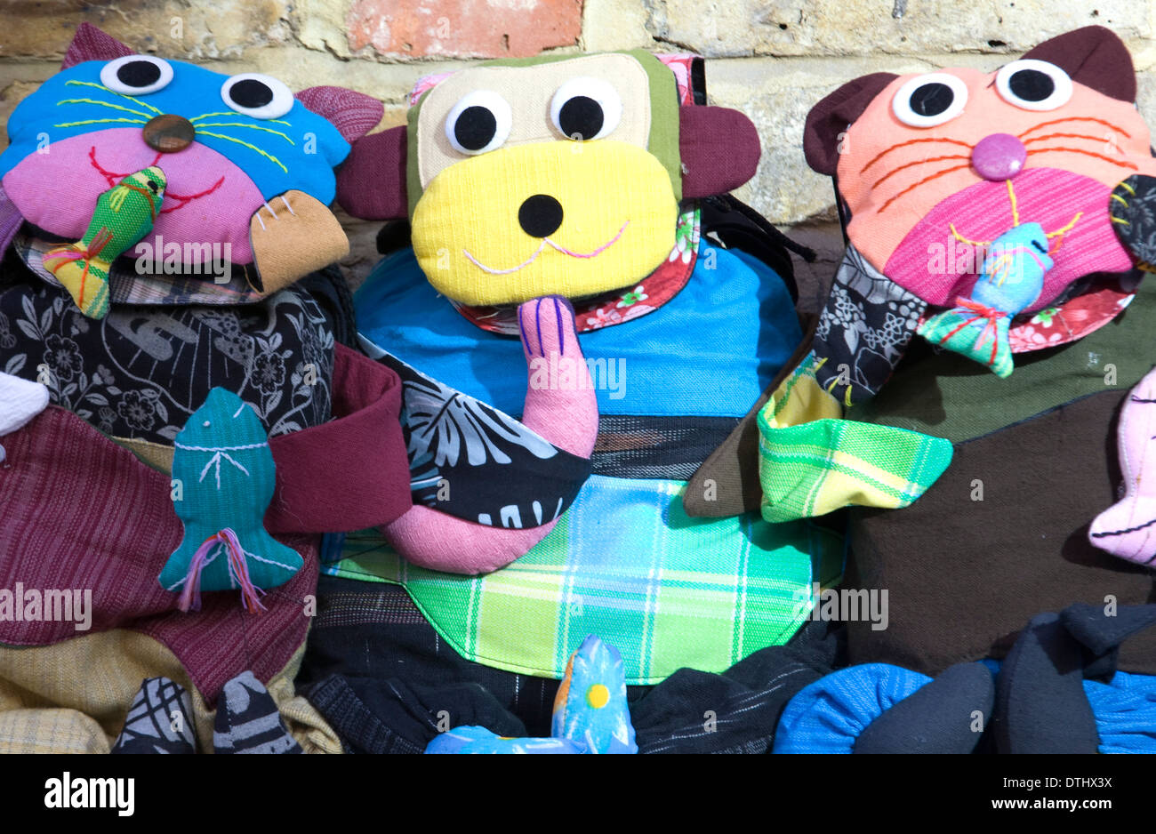 Patchwork Children's Toys in Camden London Stock Photo - Alamy