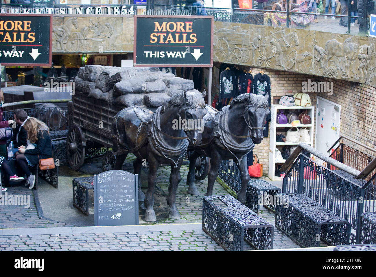 Camden Stables MArket London England Stock Photo - Alamy