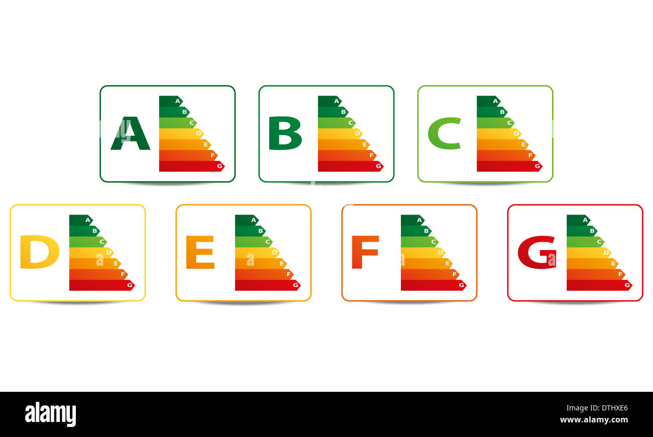 Symbols of energy consumption Stock Photo - Alamy