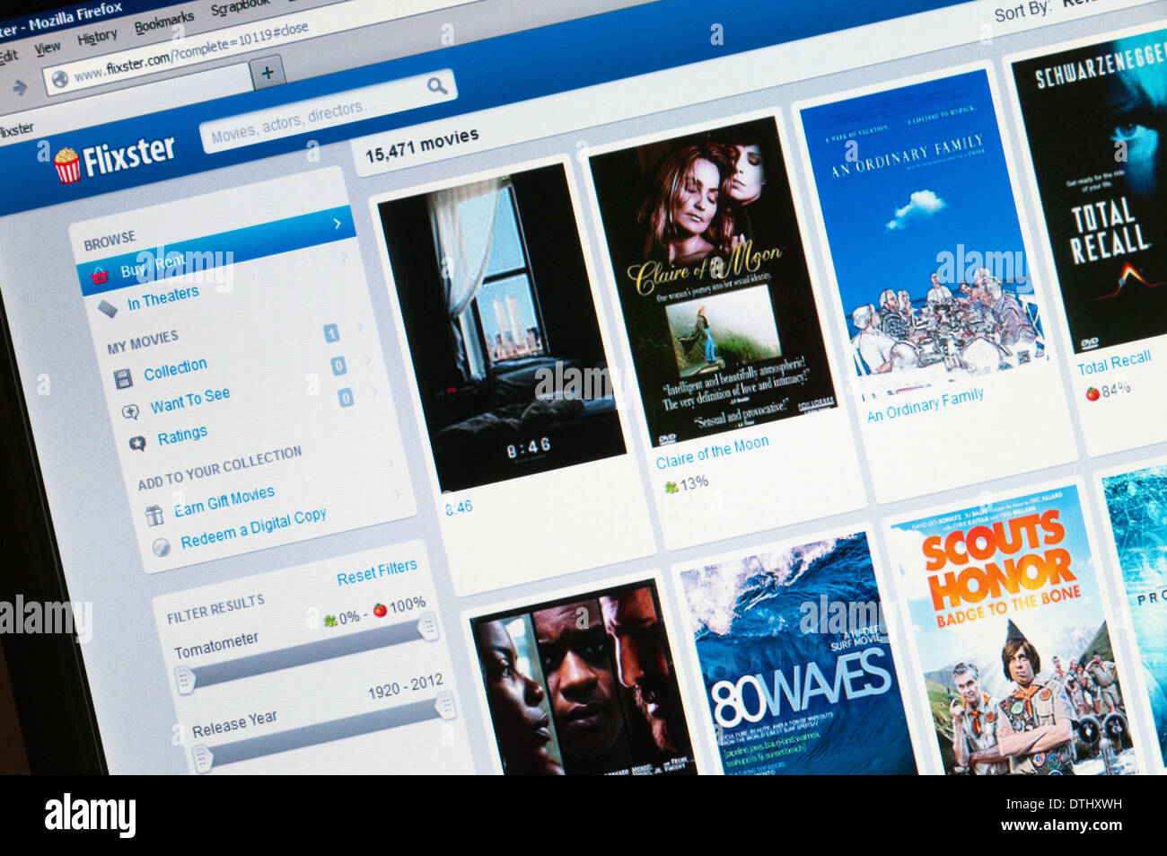 Flixster hi-res stock photography and images - Alamy