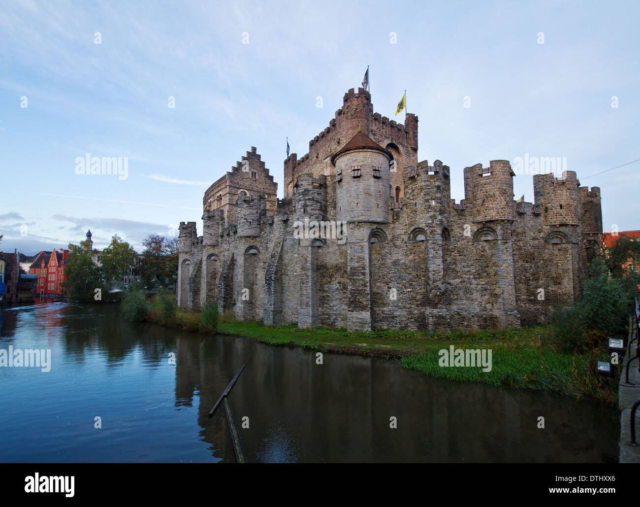 Gravensteen castle, Ghent Stock Photo - Alamy