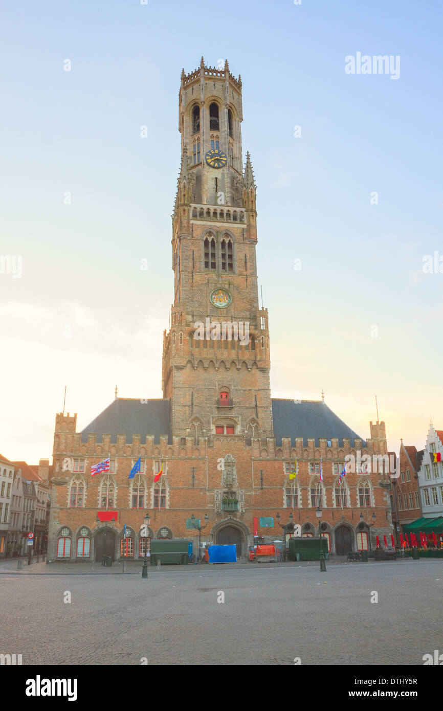 Belfry of brugges hi-res stock photography and images - Alamy