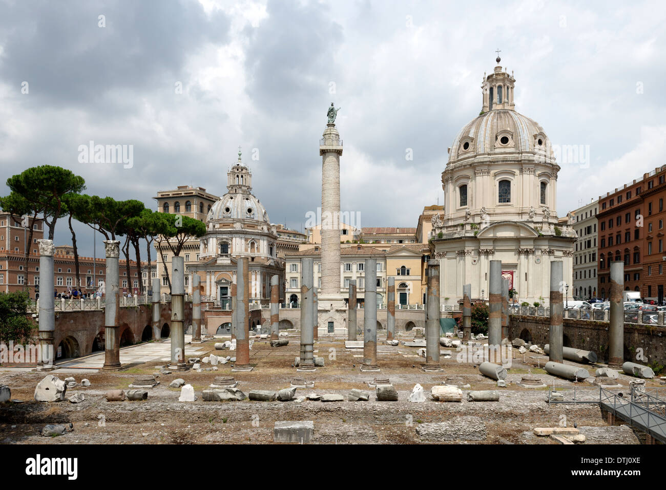 Basilica ulpia hi-res stock photography and images - Alamy
