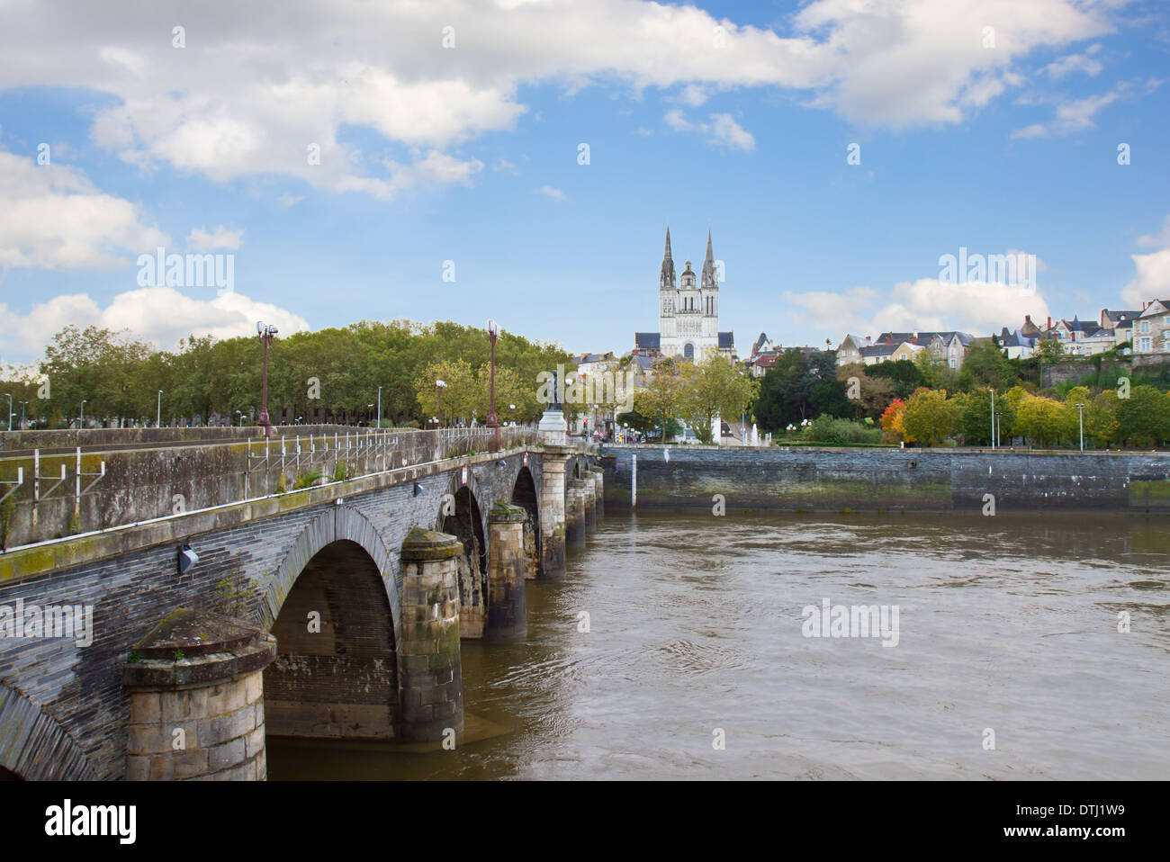 Angers bridge hi-res stock photography and images - Alamy