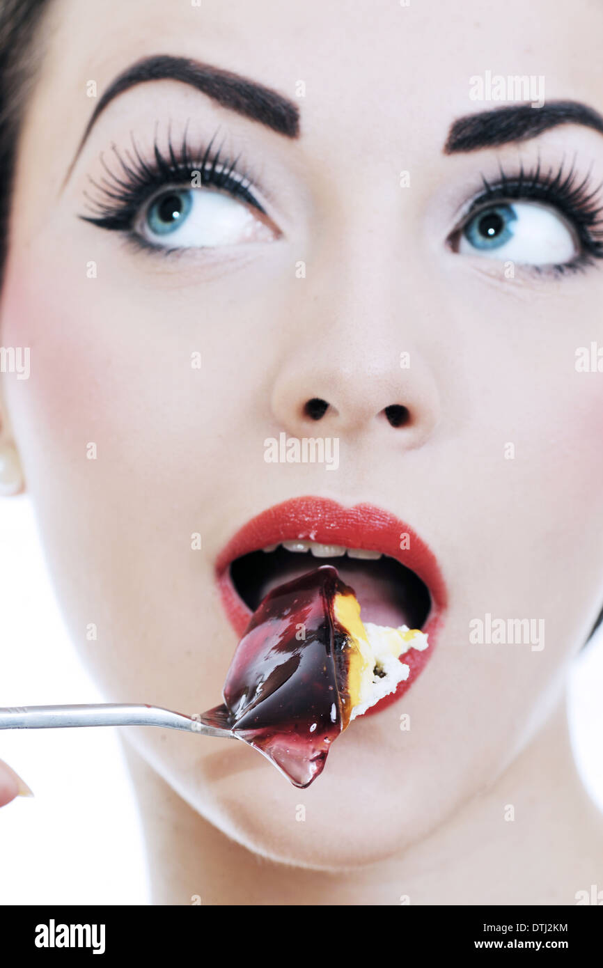Eat me cake hi-res stock photography and images - Alamy