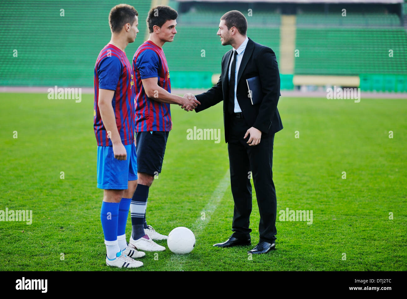 professional sport manager and coach Stock Photo - Alamy