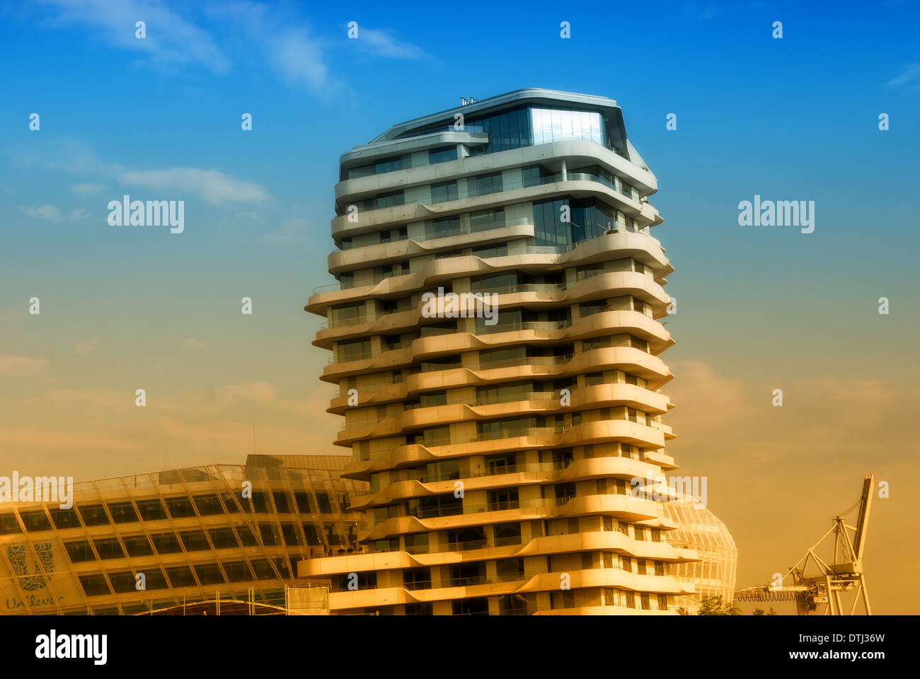 Marco Polo Tower Stock Photo - Alamy