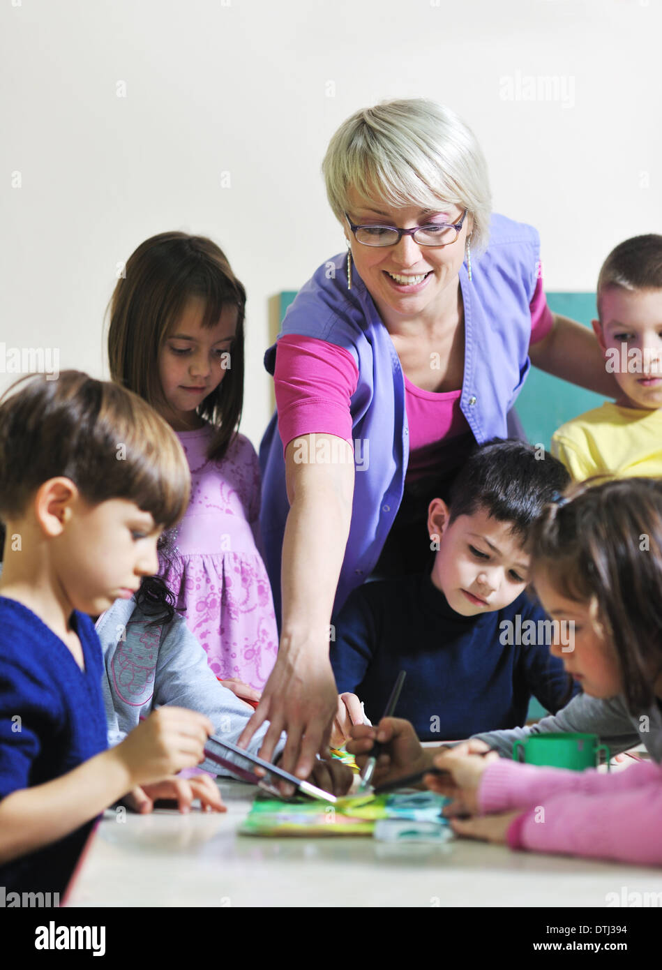 preschool kids Stock Photo - Alamy