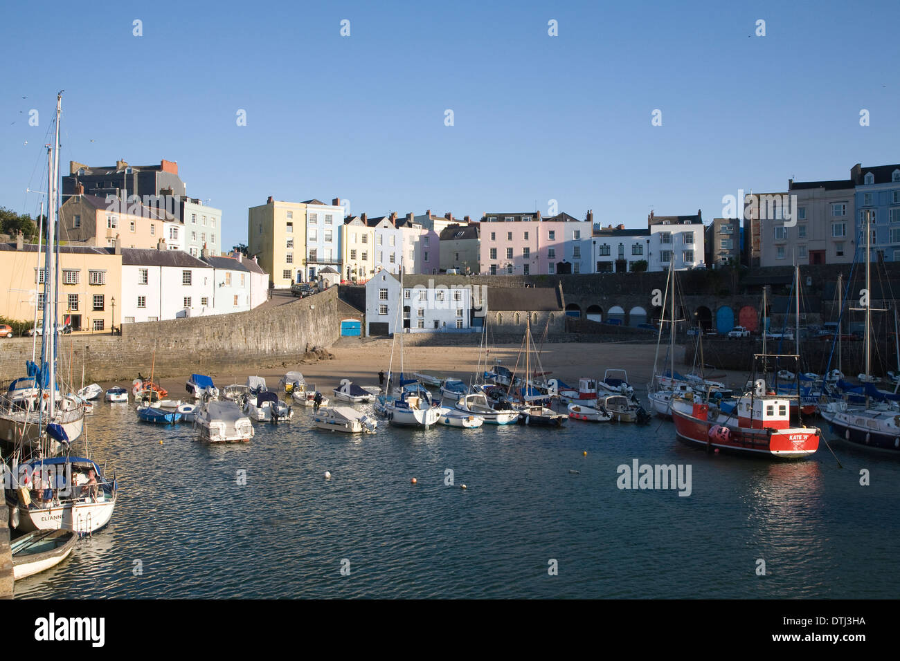 Tenby Harbour, South Wales Stock Photo - Alamy