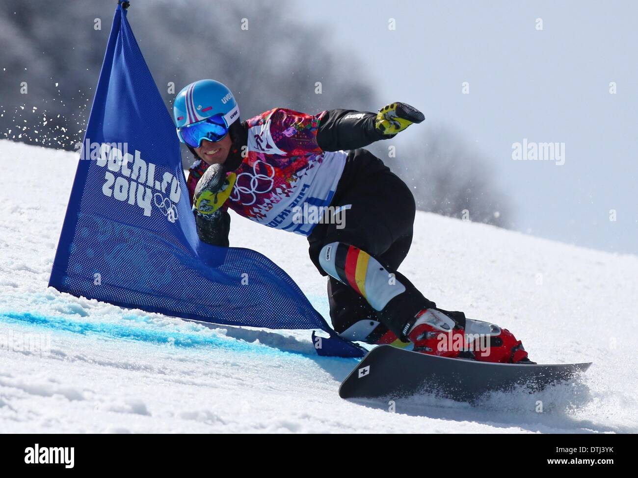 Krasnaya Polyana, Russia. 19th Feb, 2014. Patrick Bussler of Germany ...
