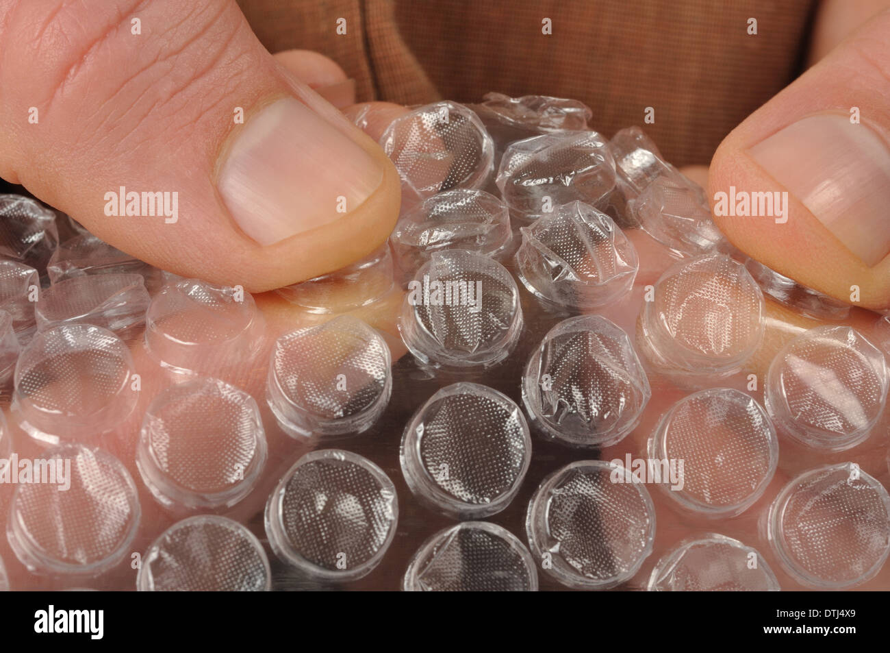 Bubble Wrap Popping Stock Photo - Alamy