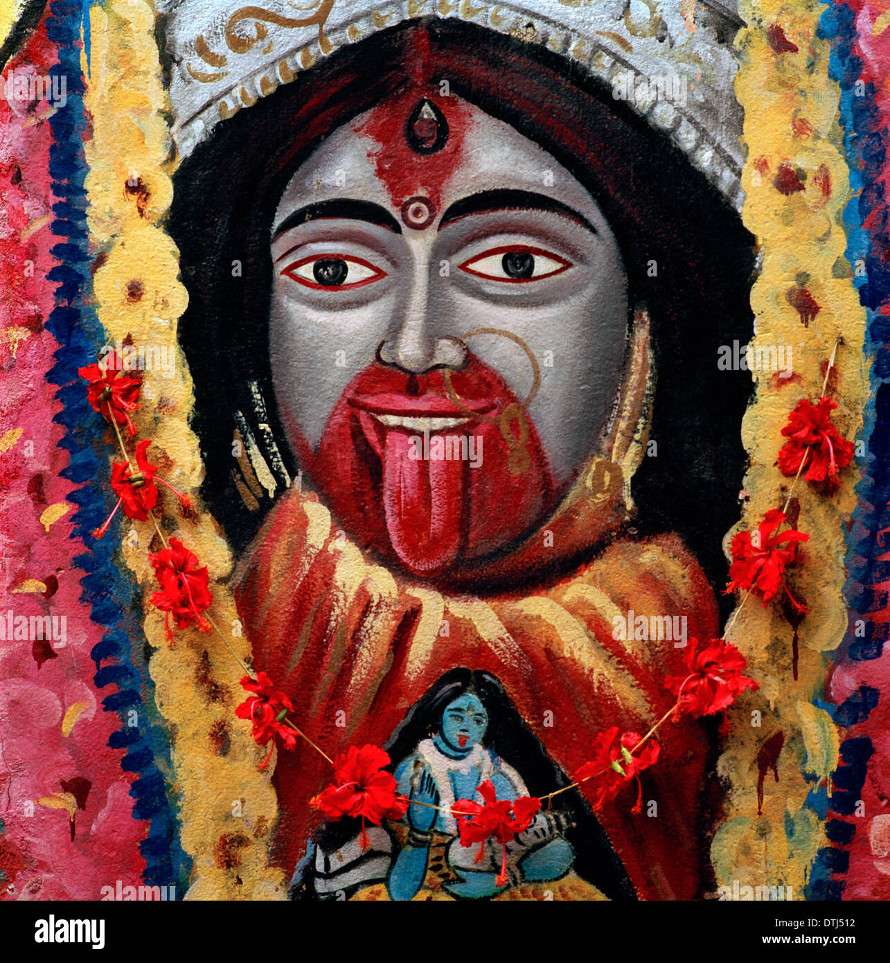 Kalighat kali temple hi-res stock photography and images - Alamy