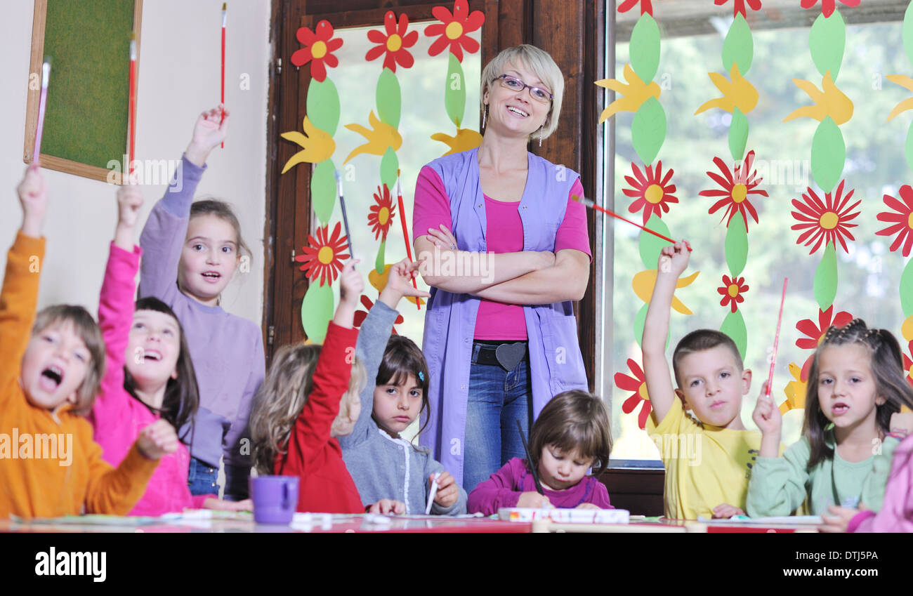 preschool kids Stock Photo - Alamy