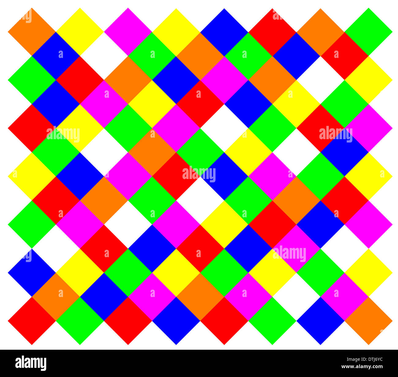 A patchwork quilt effect made from colored squares Stock Photo - Alamy