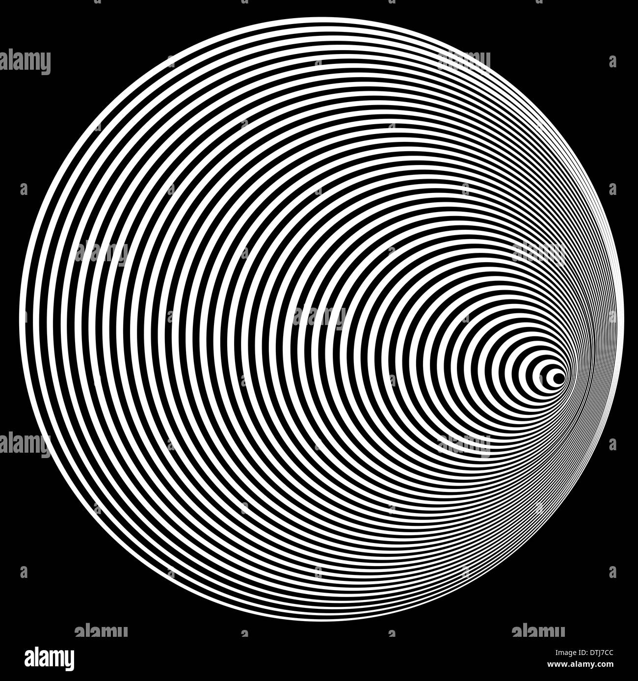 An impression of looking down a pipe Stock Photo - Alamy